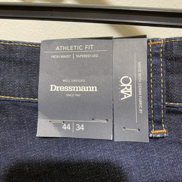 Dressmann athletic fit meeste tumesinised teksapüksid XL - Aarete ...