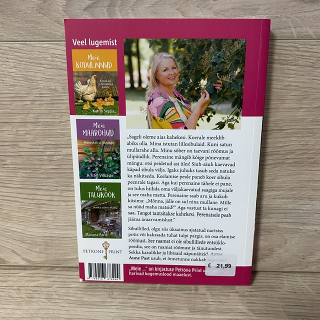 "Meie sibullilled" Aune Past - Aarete Laegas e-pood